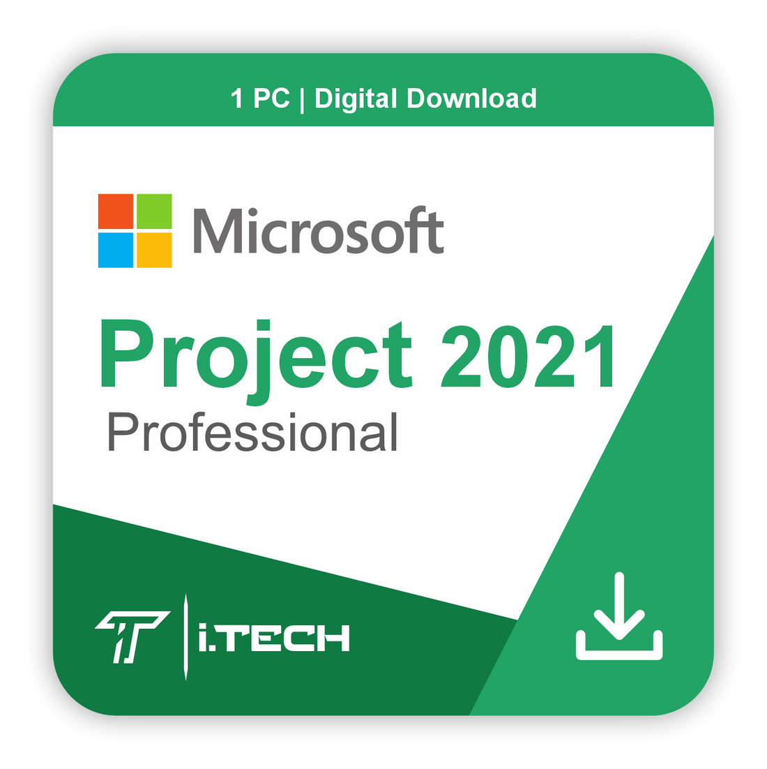 Project 2021 Professional Digital License | 32bit/64bit | Retail – i-Tech Software Solutions